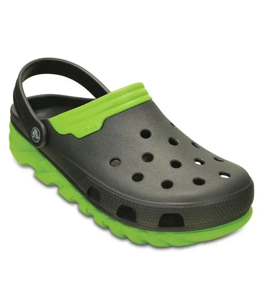 Crocs gray croslite floater sandals store